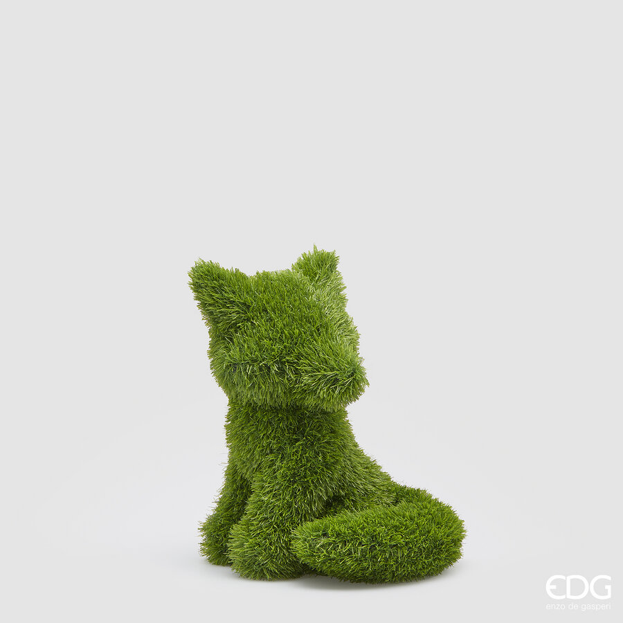 EDG Enzo De Gasperi Decoro Erba Volpe H 35 Cm Green – L'Arcolaio