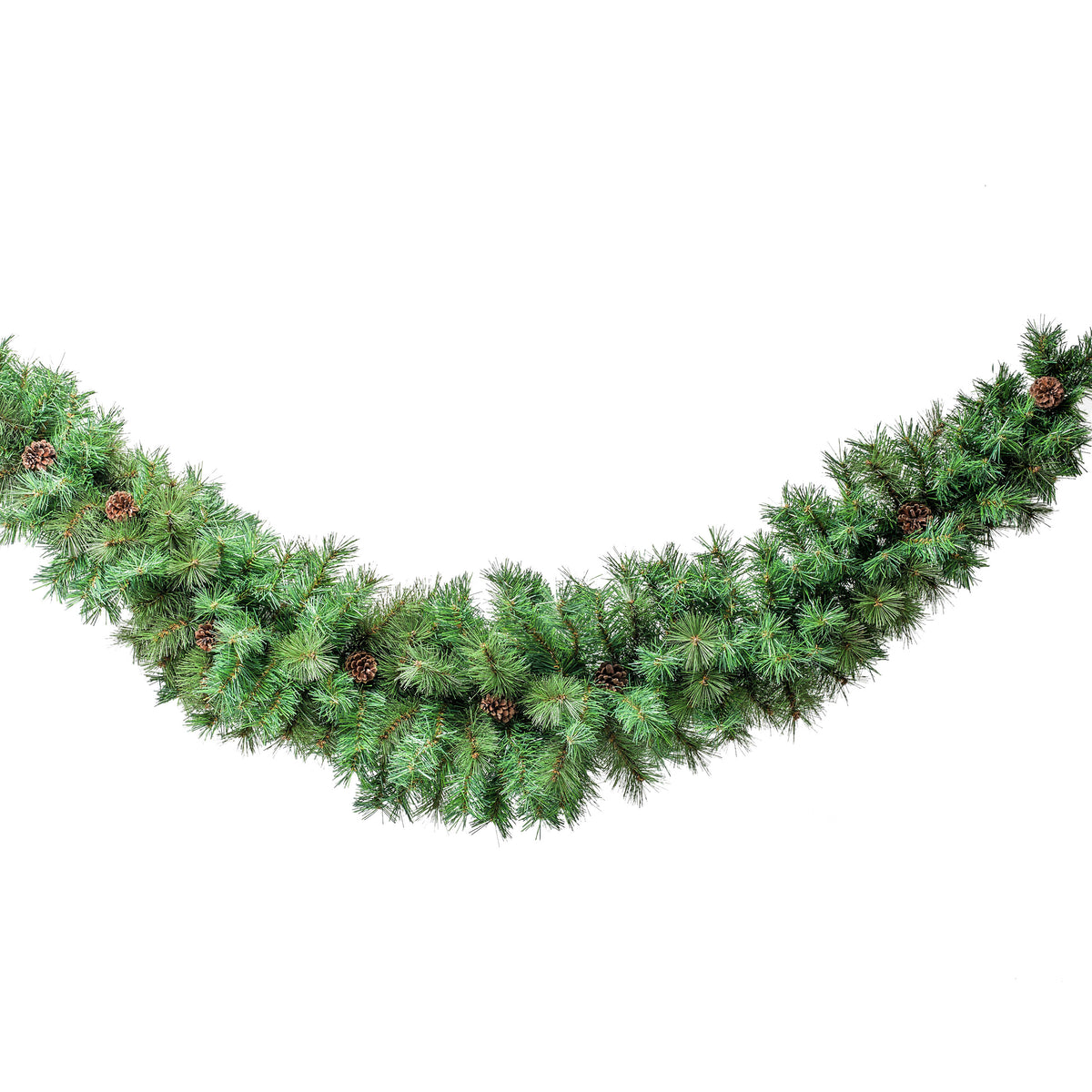 ARPIMEX Festone di Natale Boa Minnesota 180 Cm 215 Tips Verde – L'Arcolaio