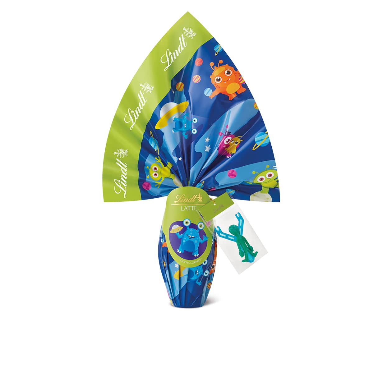 Lindt Aliens Egg Milk 240 Gr – L'Arcolaio