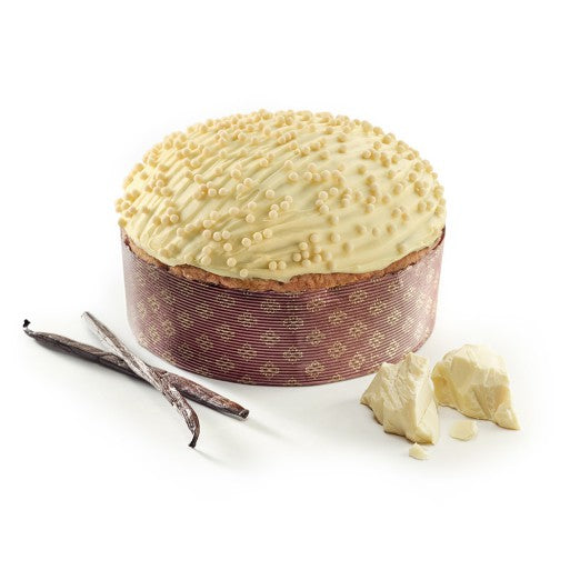 Sal de Riso Panettone Nuvola 1 Kg Cioccolato Bianco e Bacche di Vanigl ...