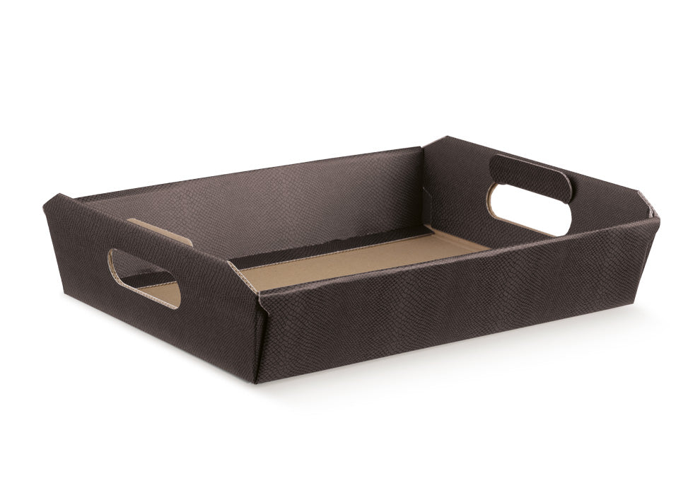 Scotton Cesto Incollato 400 x 300 x 120 Mm Skin Caffè – L'Arcolaio