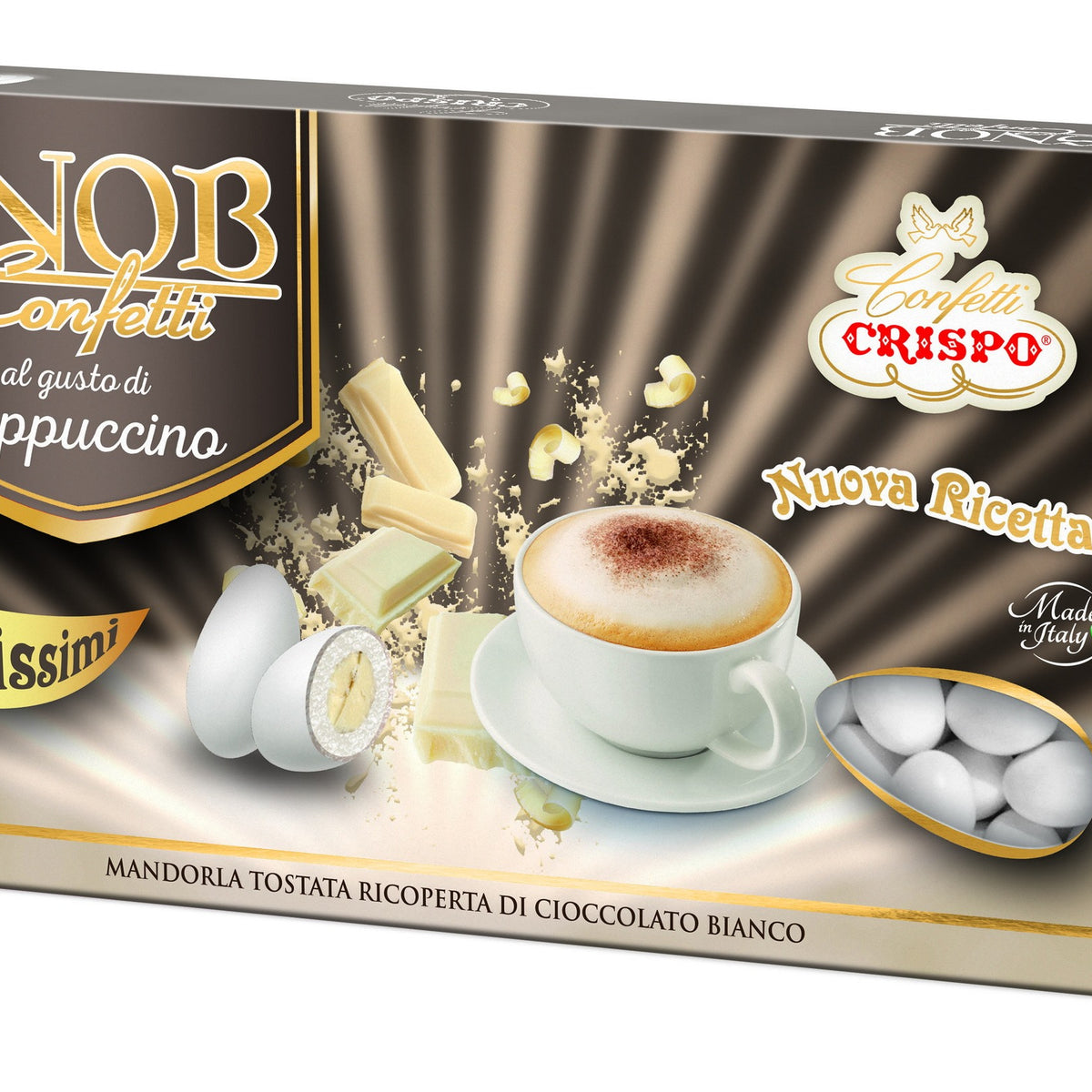 Confetti Bianco 500 gr Cappuccino – L'Arcolaio
